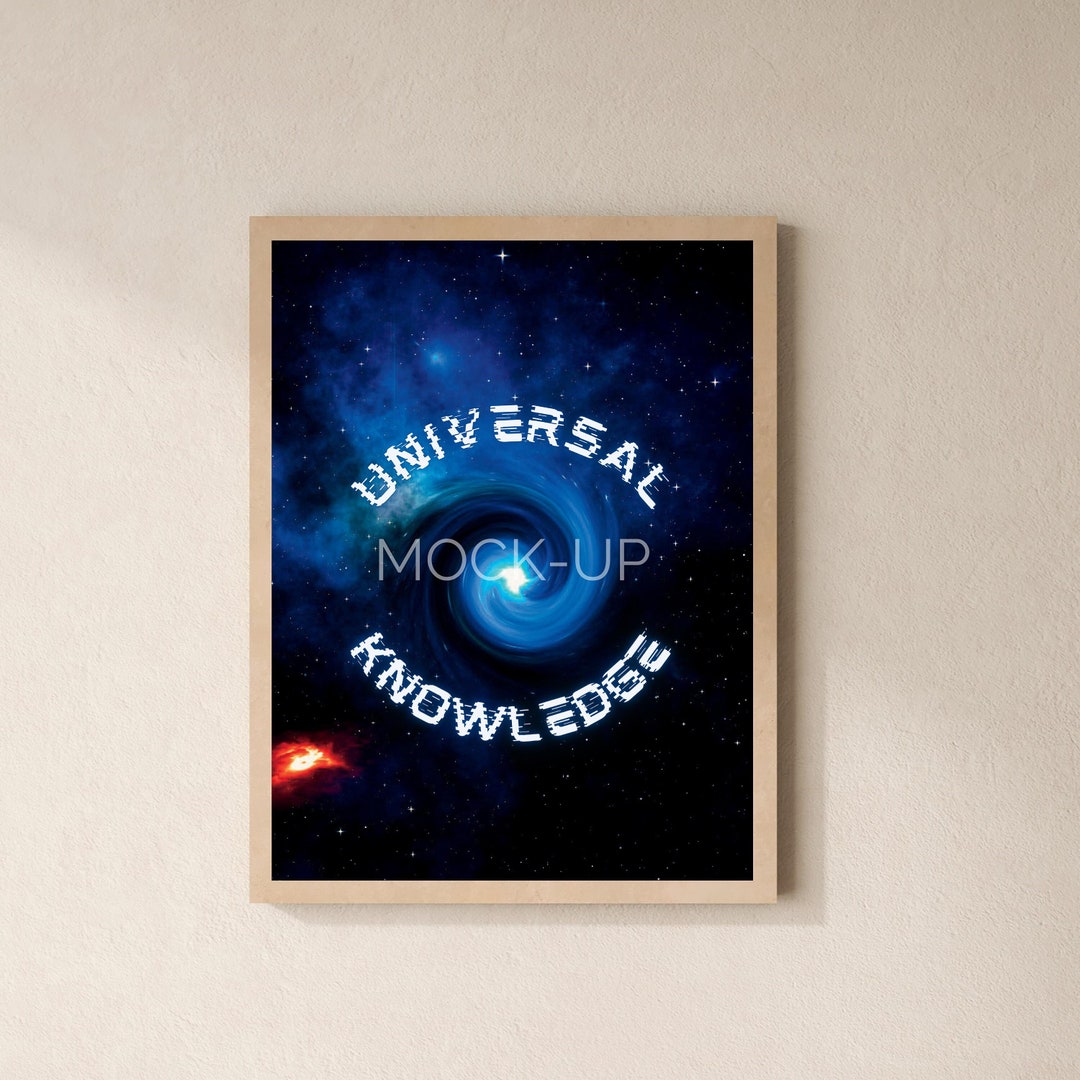 Universal Knowledge Wall Art / Third Eye Art / Trust the Universe ...