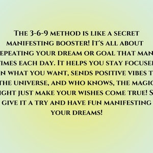 3-6-9 Manifestation Printable Journal,law of Attraction Workbook,3-6-9 ...