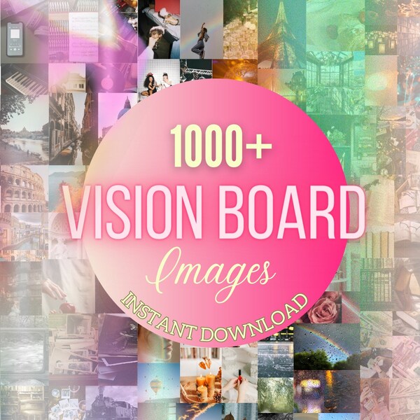 Digital Vision Board for Men - Etsy
