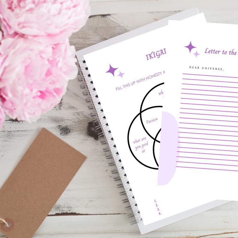 Printable Manifest Journal:positive Growth Mindsetpersonel - Etsy