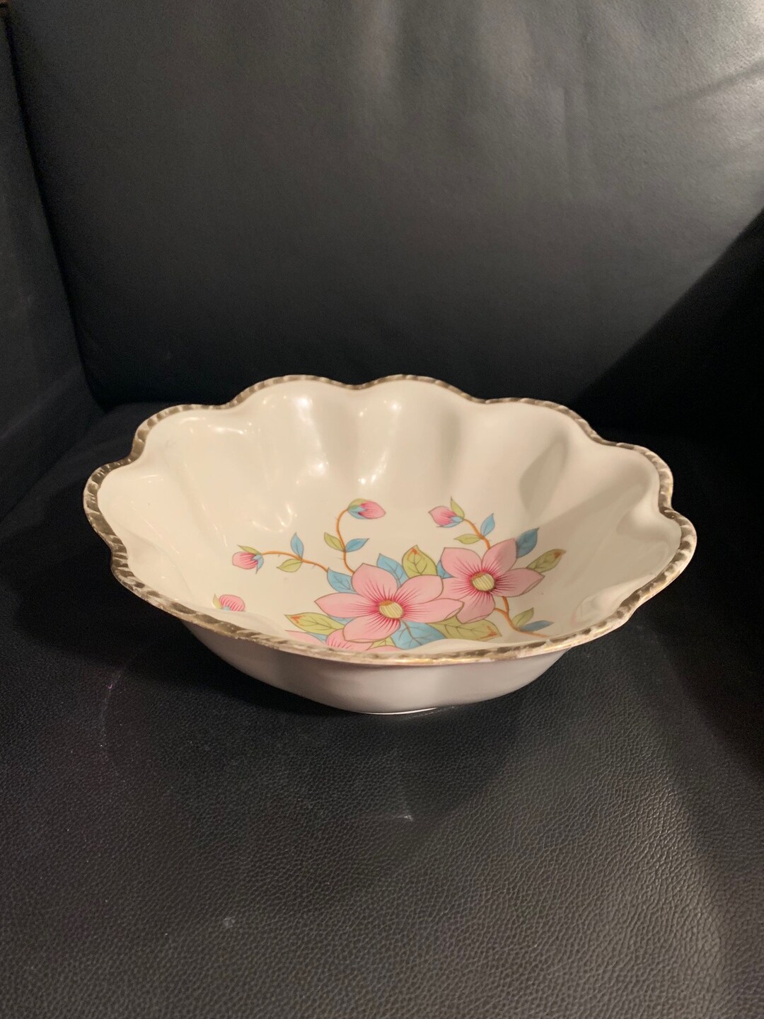 Antique Adolf Persch Pottery Floral Serving Bowl Circa 1900's. - Etsy