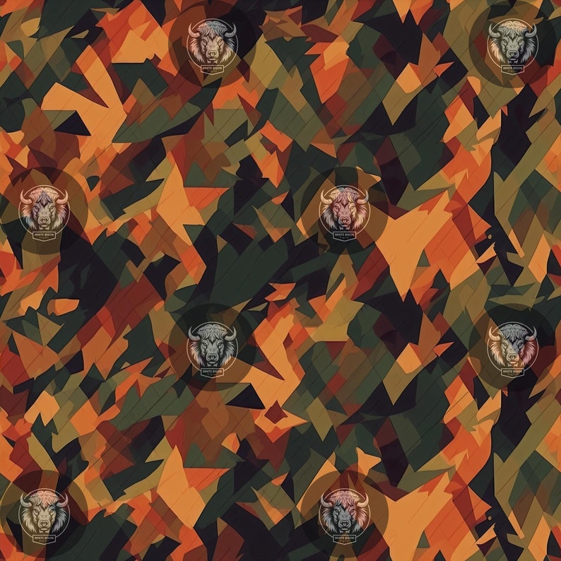 Camo Digital Pattern - Unique Custom Camouflage Design for Fashion ...