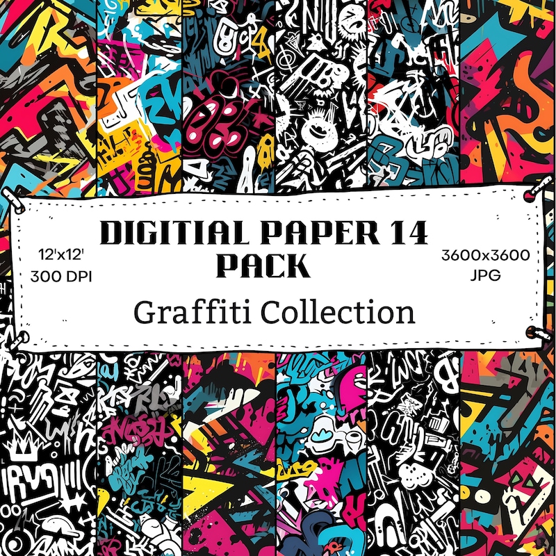 Graffiti Diamond Art - Etsy