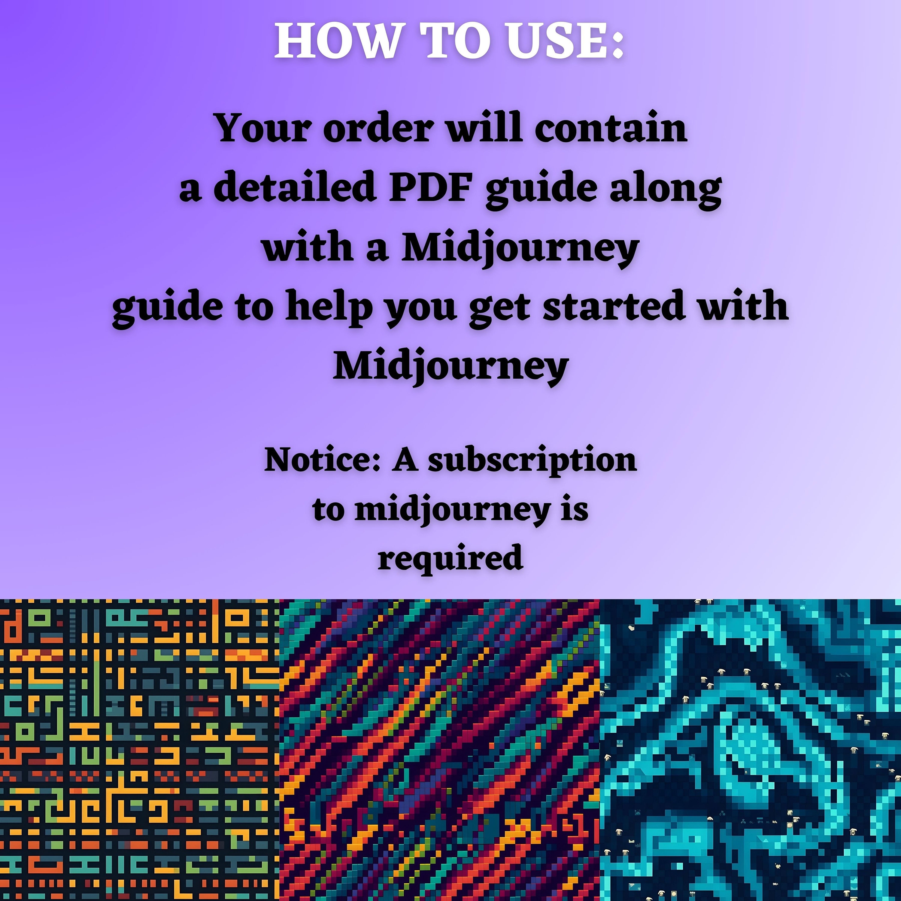 1000 Unique Midjourney Prompts for Seamless Digital Patterns, AI Art ...