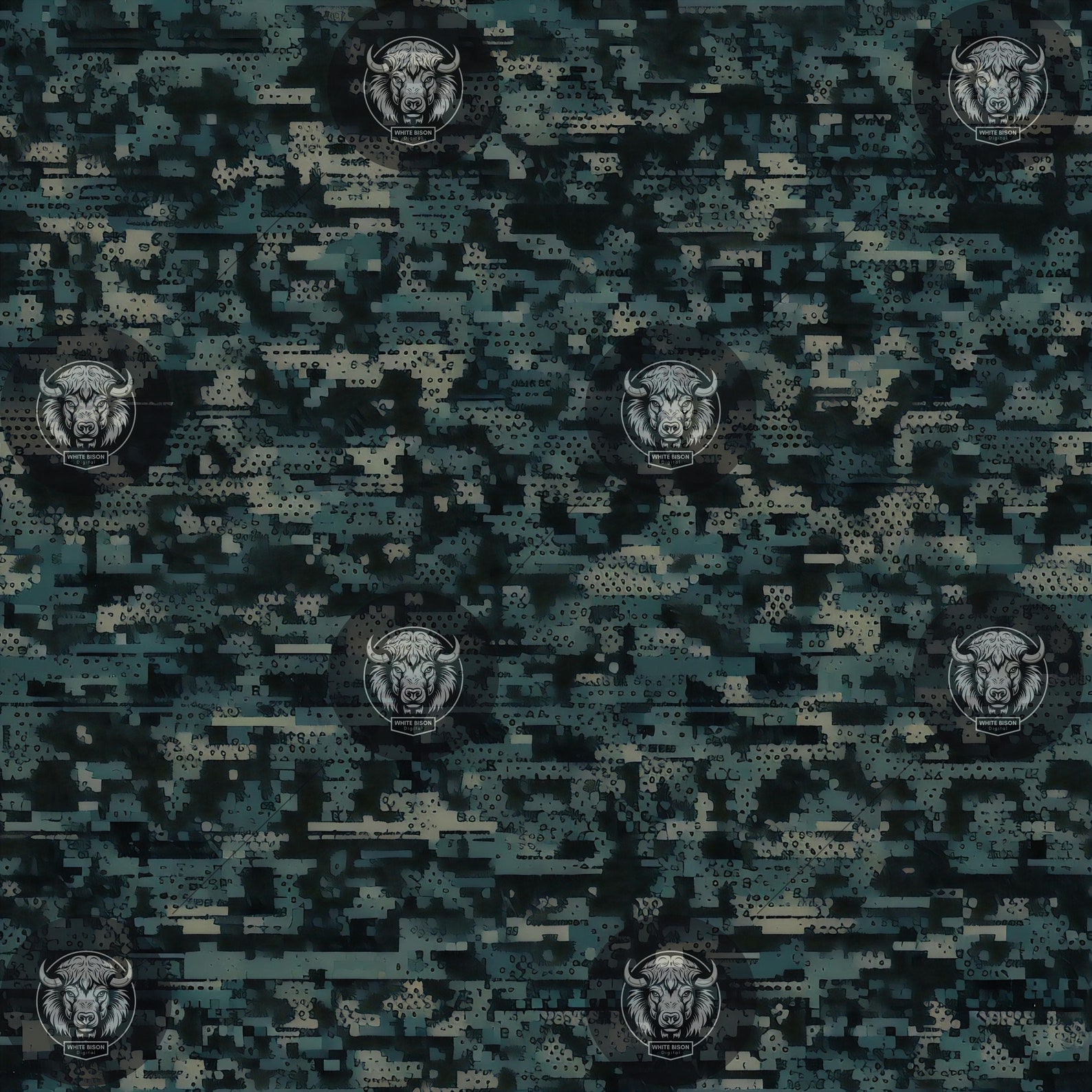 Camo Digital Pattern - Seamless Camouflage Designs (instant Download ...