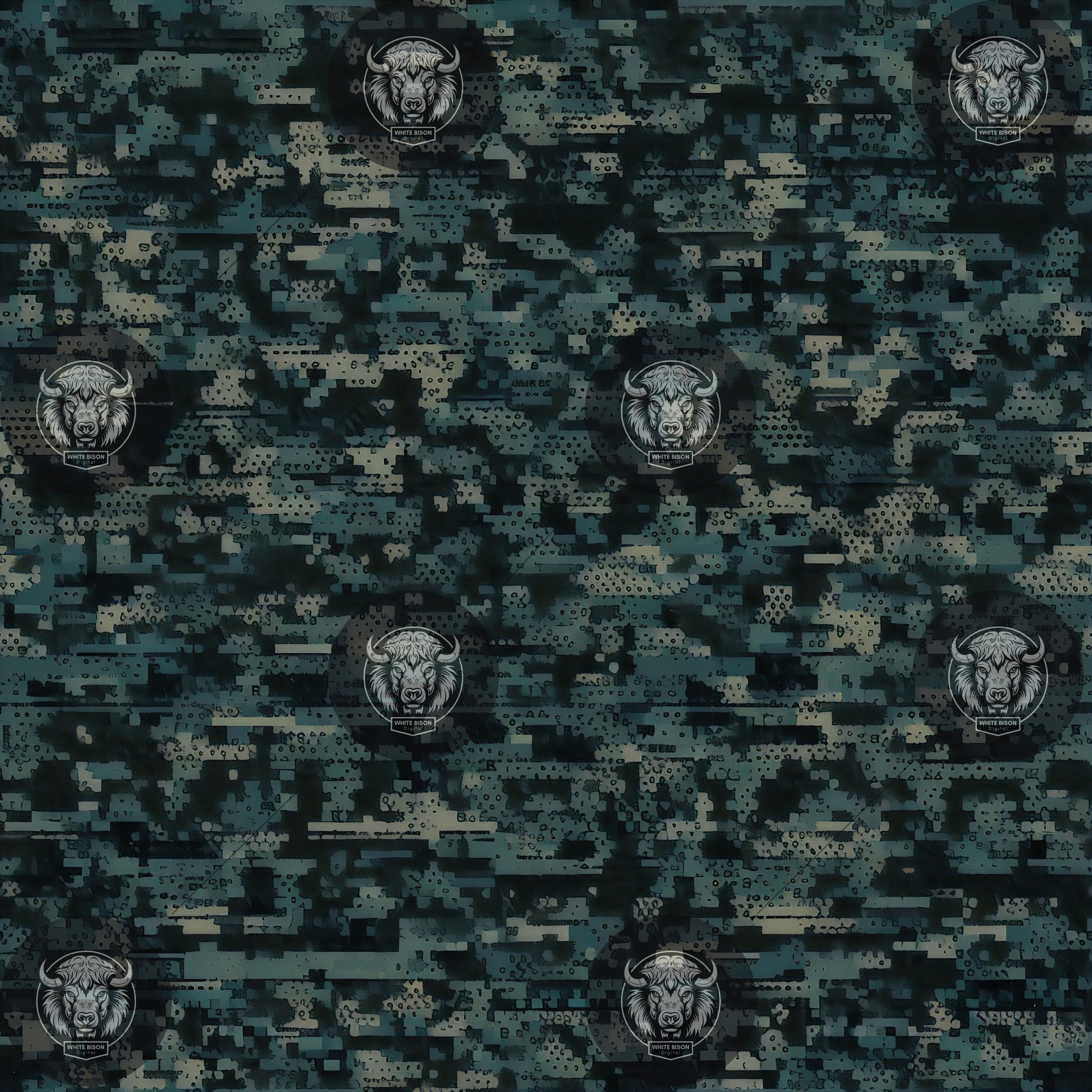 Camo Digital Pattern - Unique Custom Camouflage Design for Fashion ...