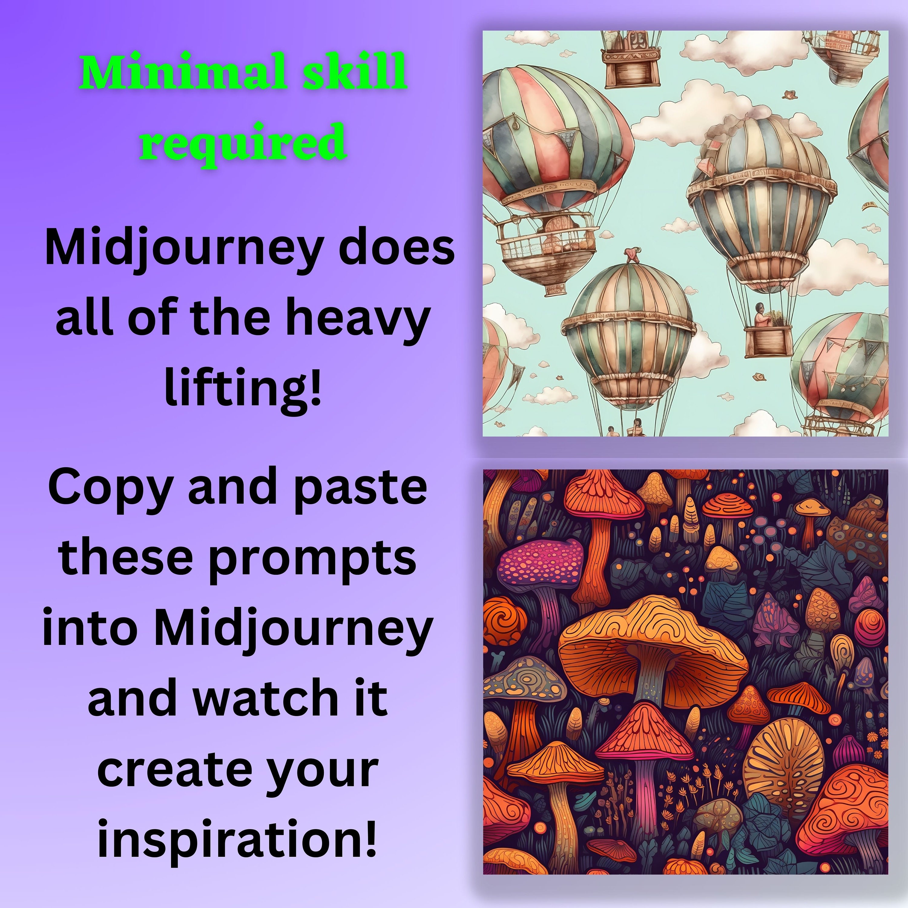 1000 Unique Midjourney Prompts for Seamless Digital Patterns, AI Art ...