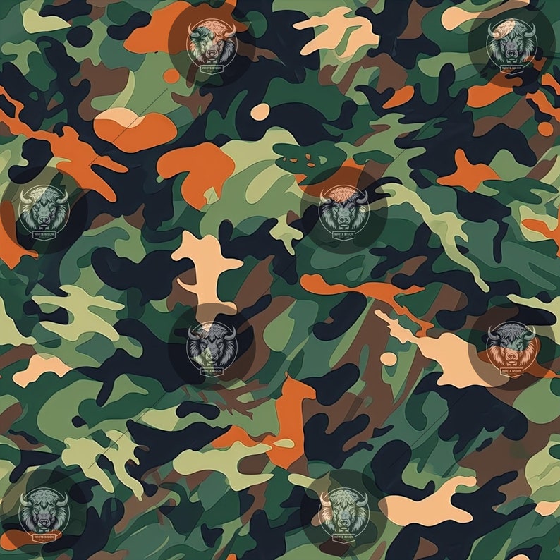 Camo Digital Pattern - Unique Custom Camouflage Design for Fashion ...