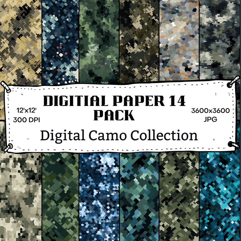 Camo Theme - Etsy