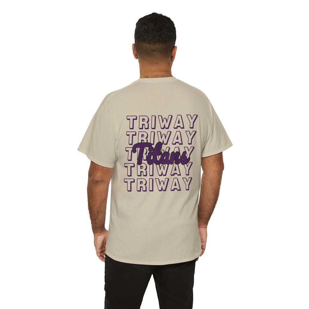 TRIWAY TITANS School Spirit Wear / Unisex Heavy Cotton Tee - Etsy