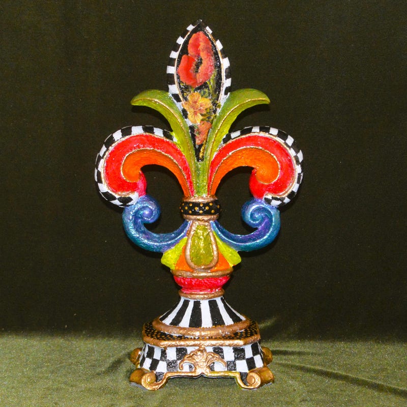 Finial Colorful - Etsy