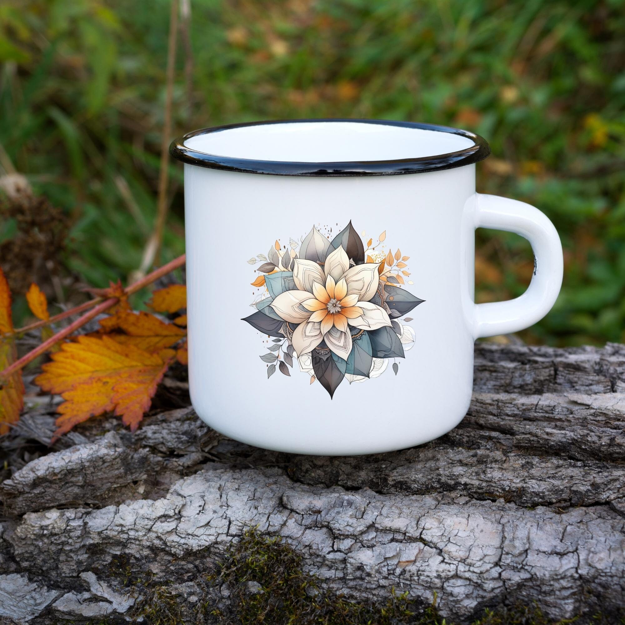 Watercolor Floral Line Art Flower Clipart Flower Line Art - Etsy