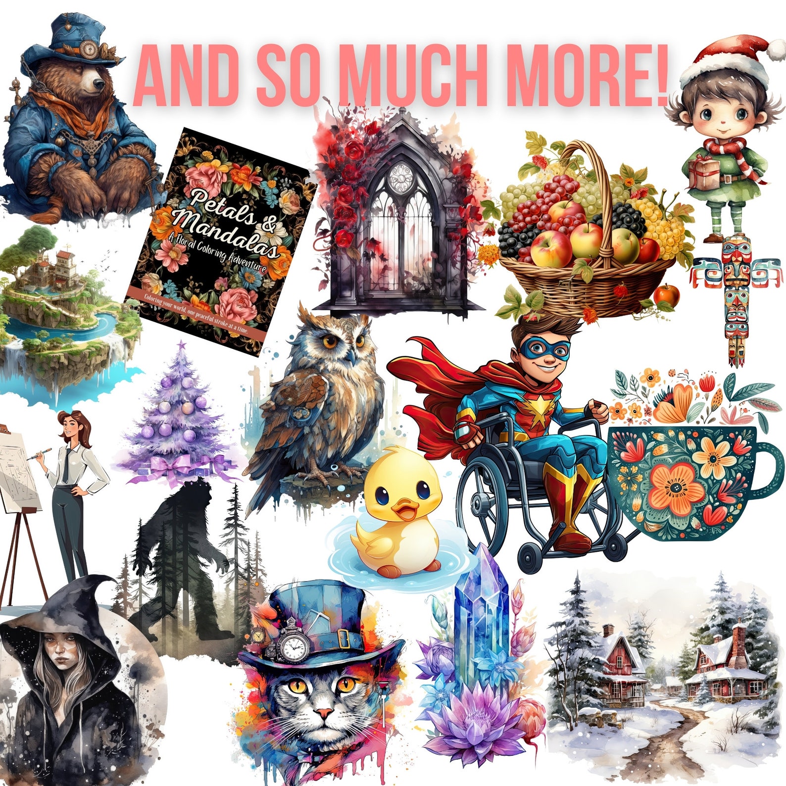 Whole Shop Unlimited Huge Clipart Bundle | Clipart Bundle | Digital ...