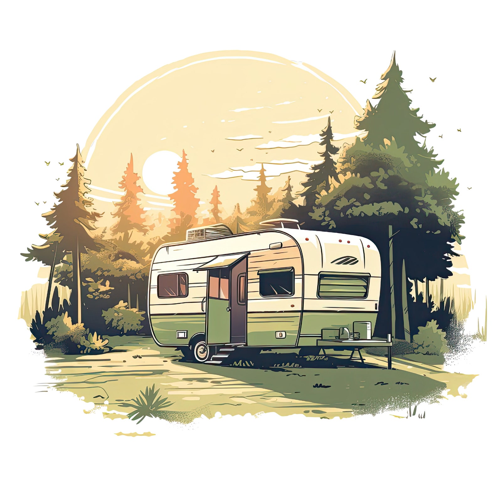 Camping Sublimation | Camper Sublimation | Camping Shirt | Travel ...