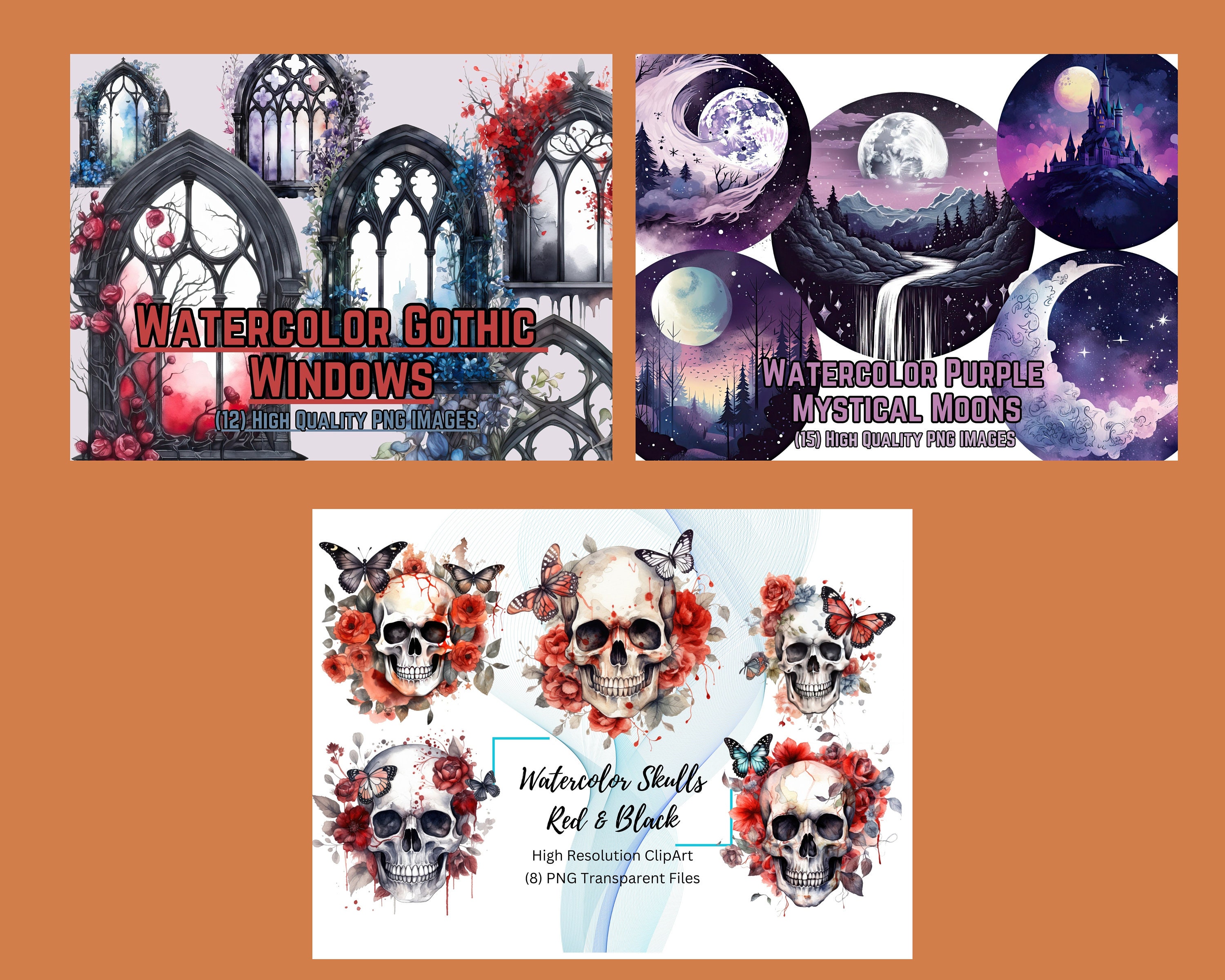 Halloween Clipart Bundle Large Halloween Clipart Pumpkin PNG Witch ...