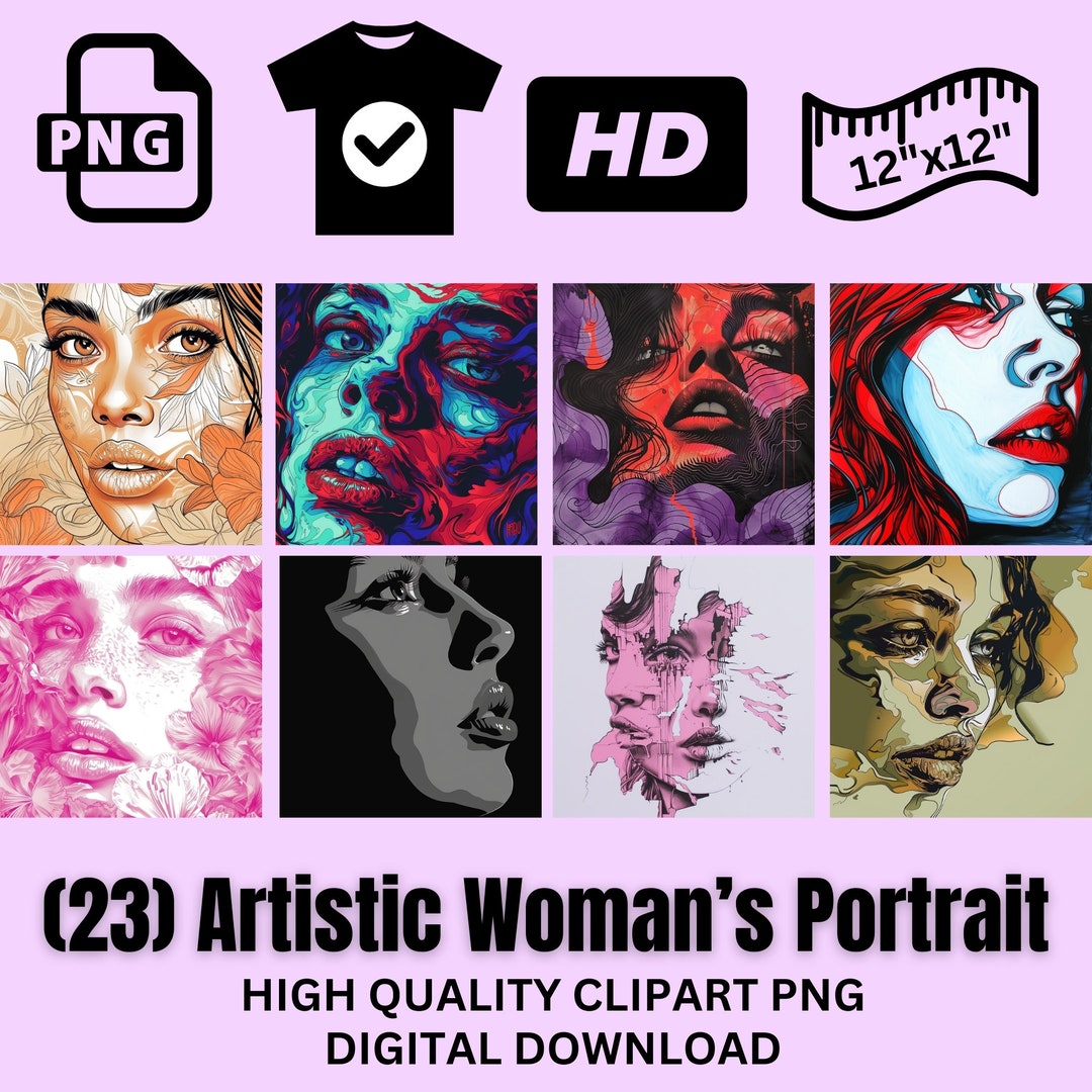 Artistic Woman's Portrait | Color Splash Portrait | Woman Art Print ...