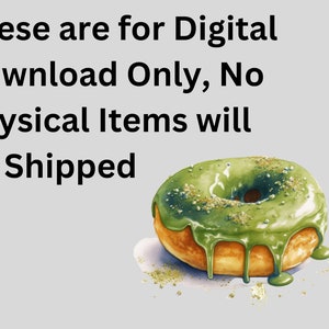 Donut Clipart Delicious Donut Breakfast Food Clipart Dessert Clipart ...