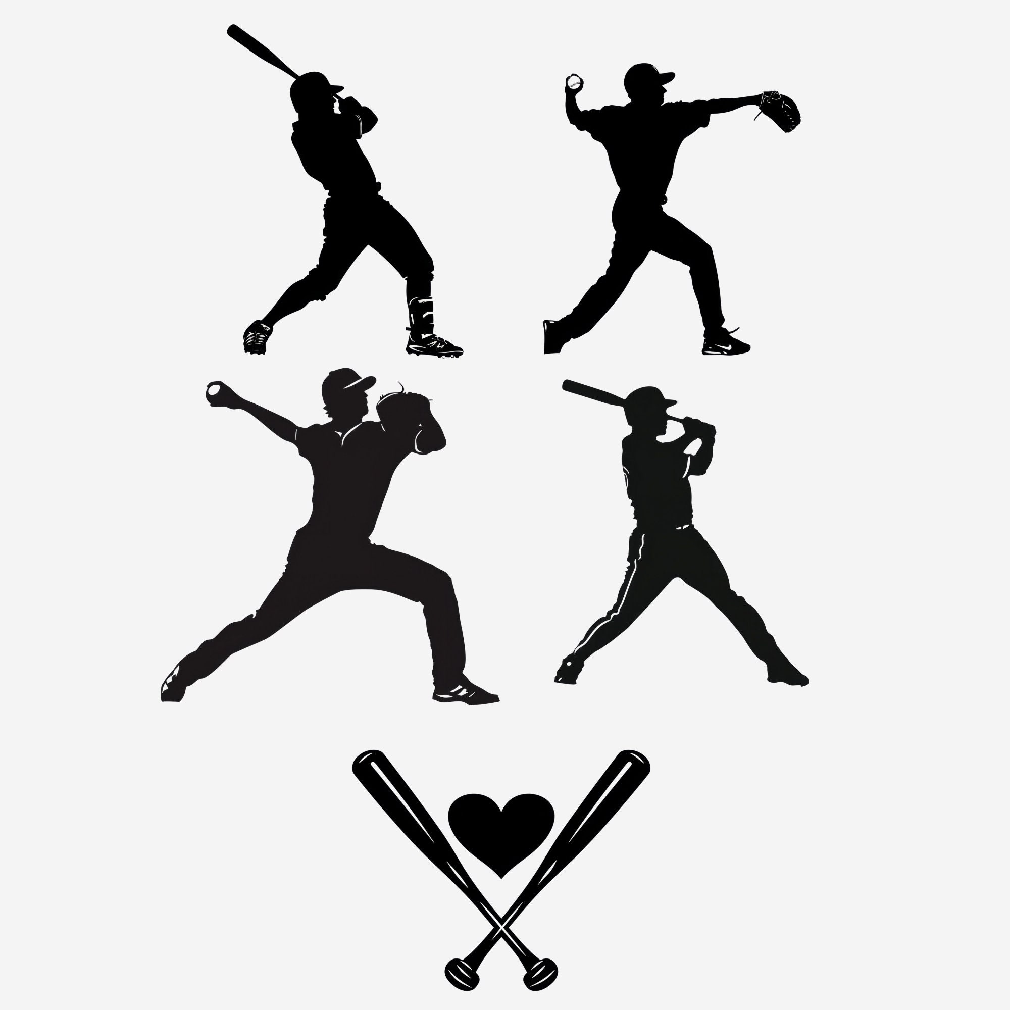 Baseball SVG Bundle Baseball Mom Clipart Baseball Mama Baseball Mom ...