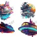 Funky Astronaut Clipart Space Shuttle Clipart Moon Clipart Space ...