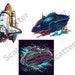 Funky Astronaut Clipart Space Shuttle Clipart Moon Clipart Space ...