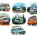 Campervan Clipart | Camper Van | Camping PNG | Camping Clipart | Class ...