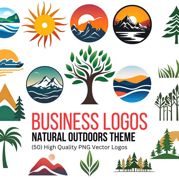 Logo Design Scenery - Etsy