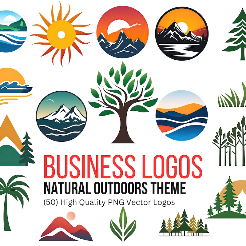 Logo Design Scenery - Etsy