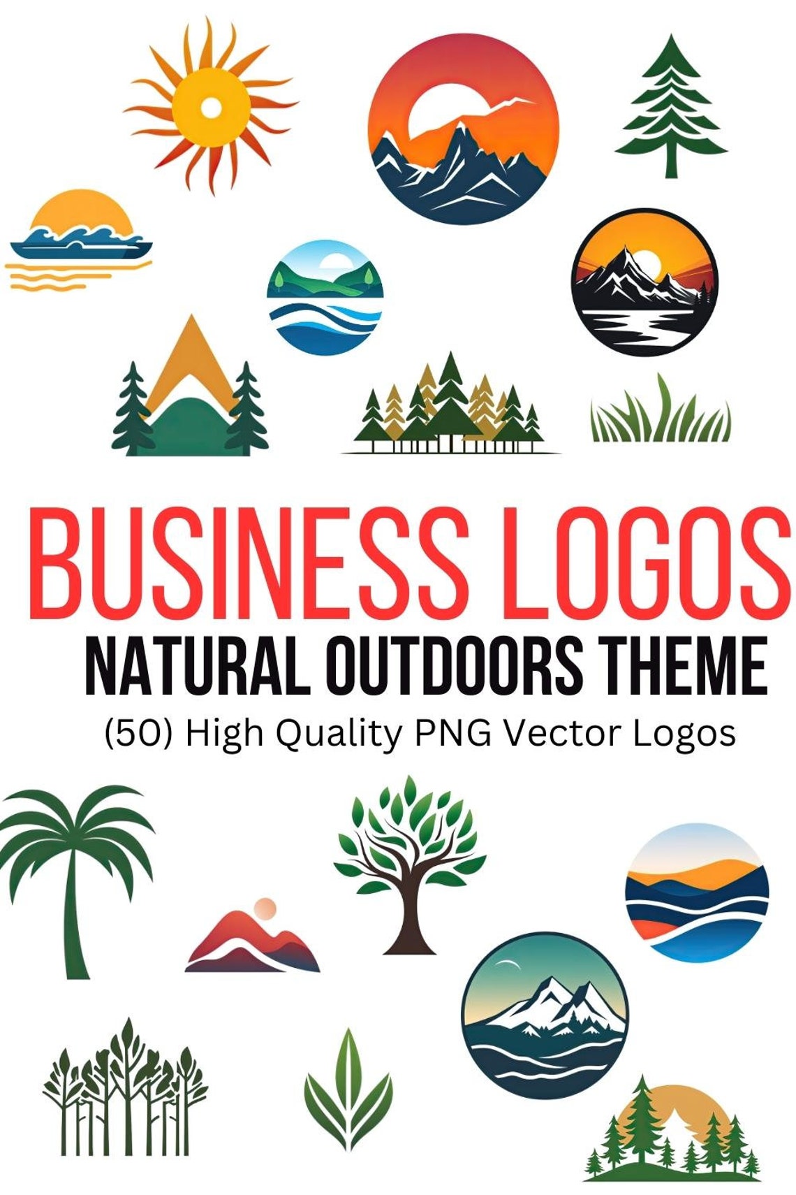 Business Logos | Vector Style Logos | Outdoor Business Logo | Lawn ...