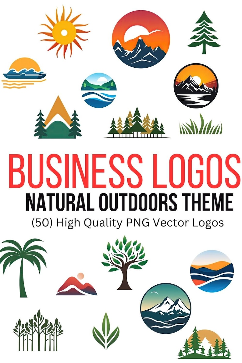 Business Logos | Vector Style Logos | Outdoor Business Logo | Lawn ...