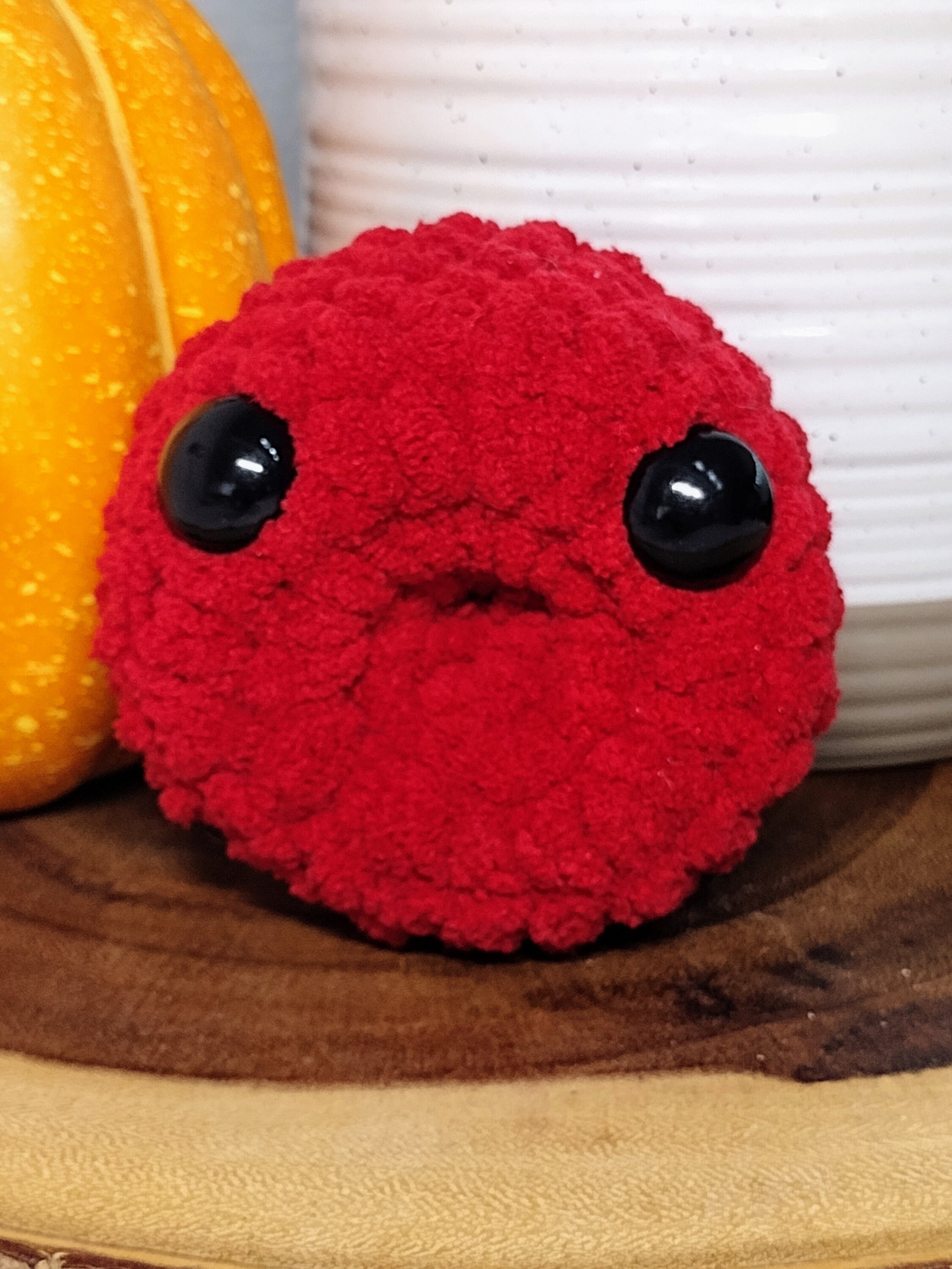 Crochet Mini Red Blood Cell Plushie - Etsy