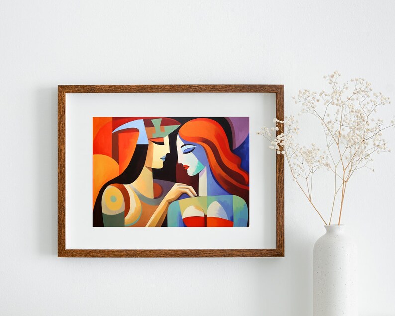 Samson and Delilah Christian Wall Art Bible Home Decor - Etsy