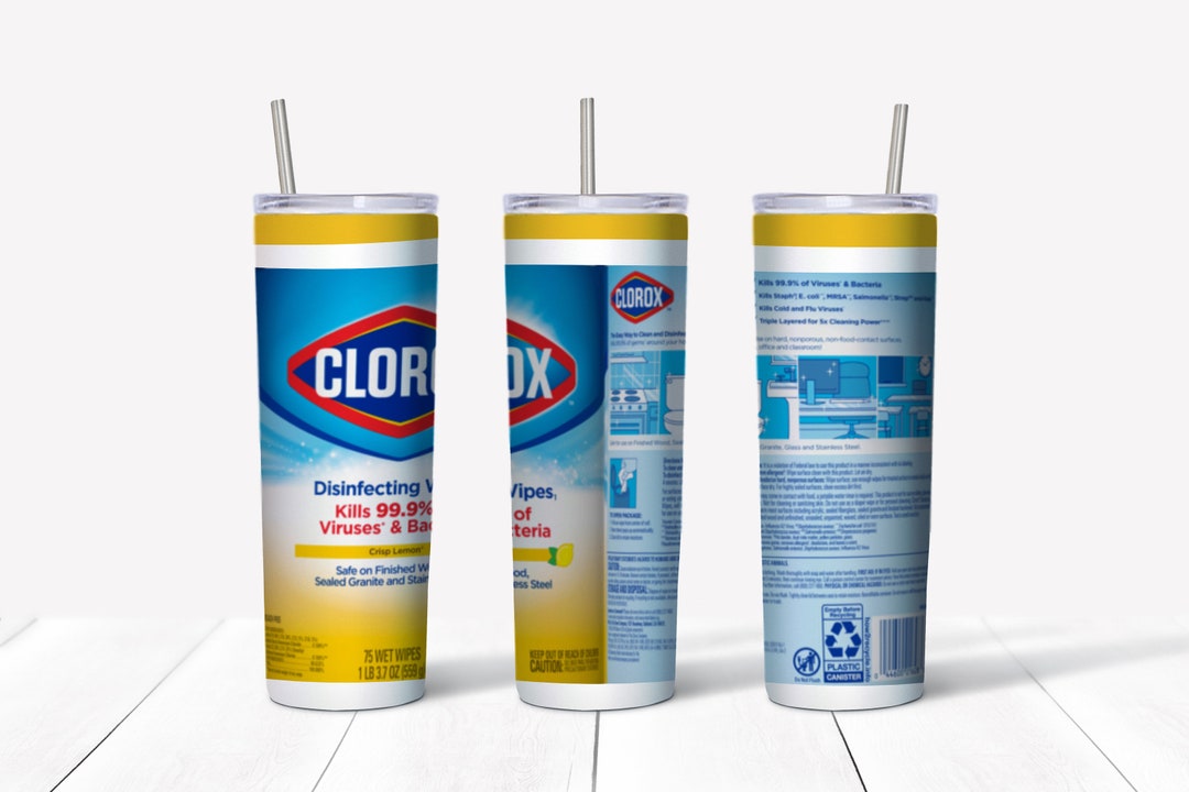 Clorox Yellow Lemon Tumbler Funny Gag Gift Meme Bridesmaid Groomsman ...