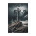 Faith Amidst Adversity Cross Canvas Wall Art | Christian Wall Decor ...