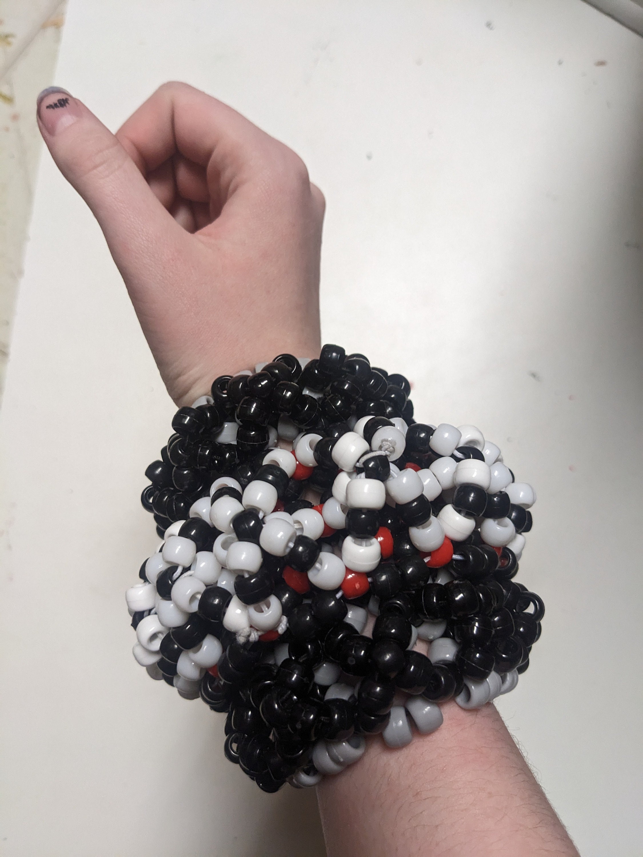Large Custom Kandi Rotator Cuff - Etsy