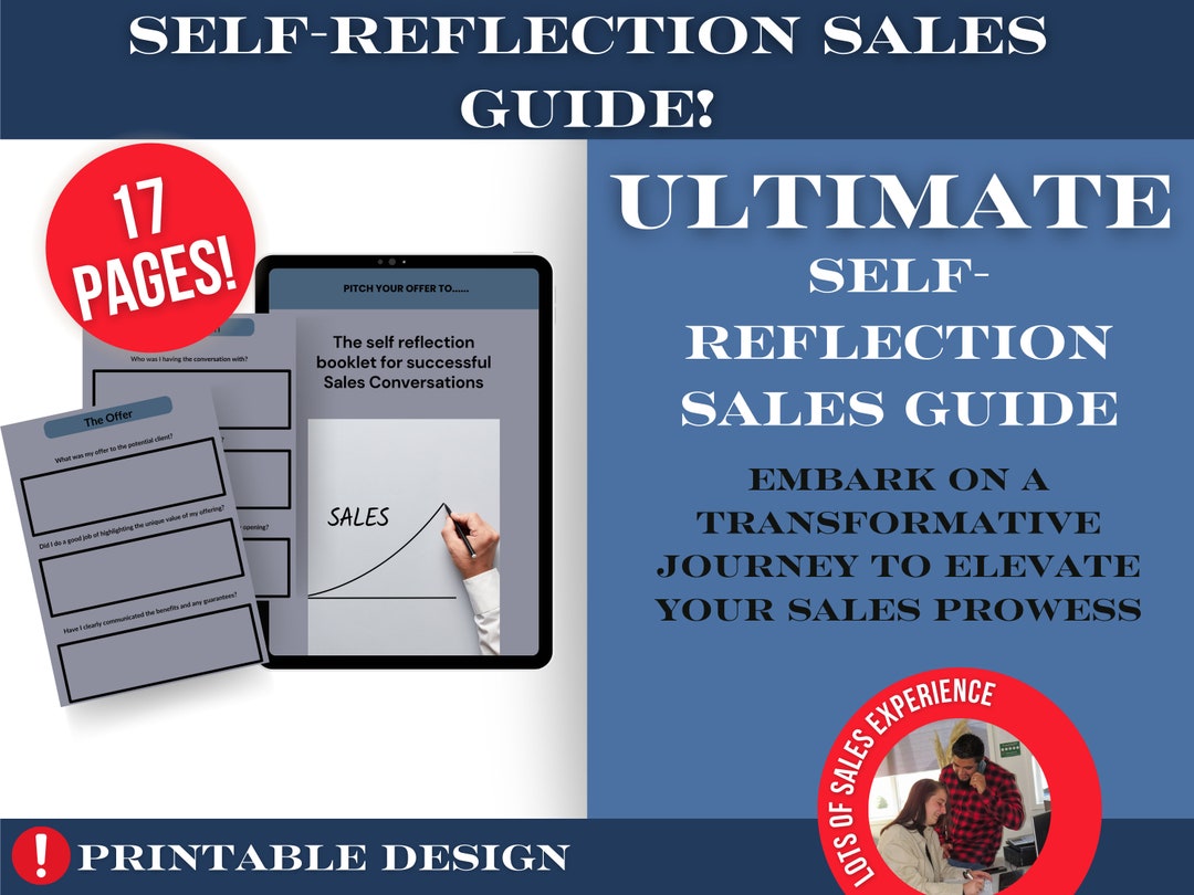Self-reflection Sales Mastery Guide | Guide | Sales Skills | Profit ...