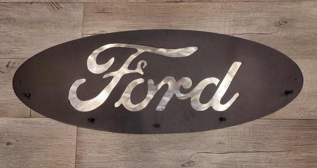 Ford Metal Sign Artistic Coat Hanger - Etsy