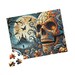 Spooky Skeleton Skull Halloween Game Puzzle for Adults 1000 Piece ...