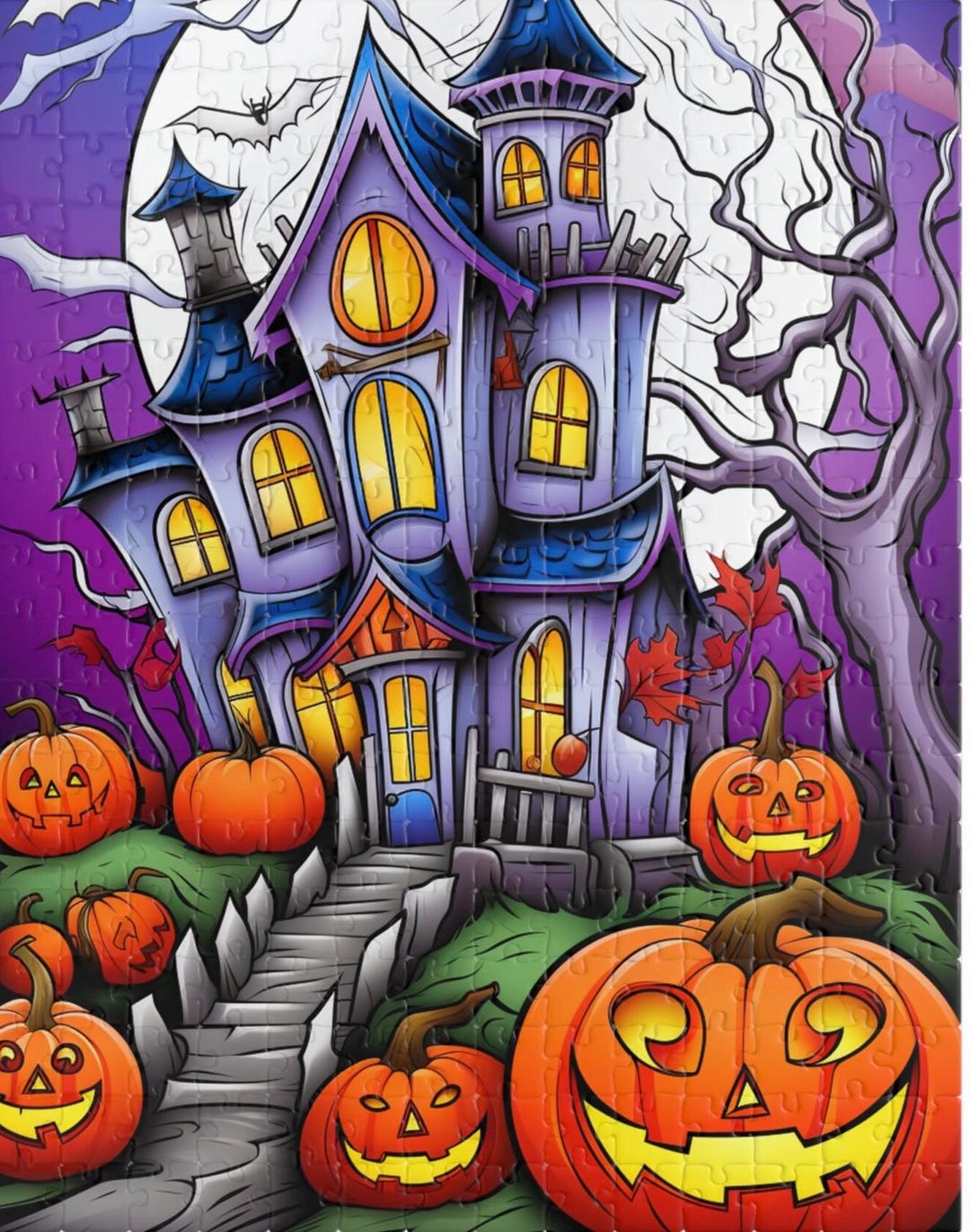 Spooky Haunted Mansion Puzzle, Spooky Season, Halloween Games, Full ...