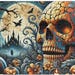 Spooky Skeleton Skull Halloween Game Puzzle for Adults 1000 Piece ...