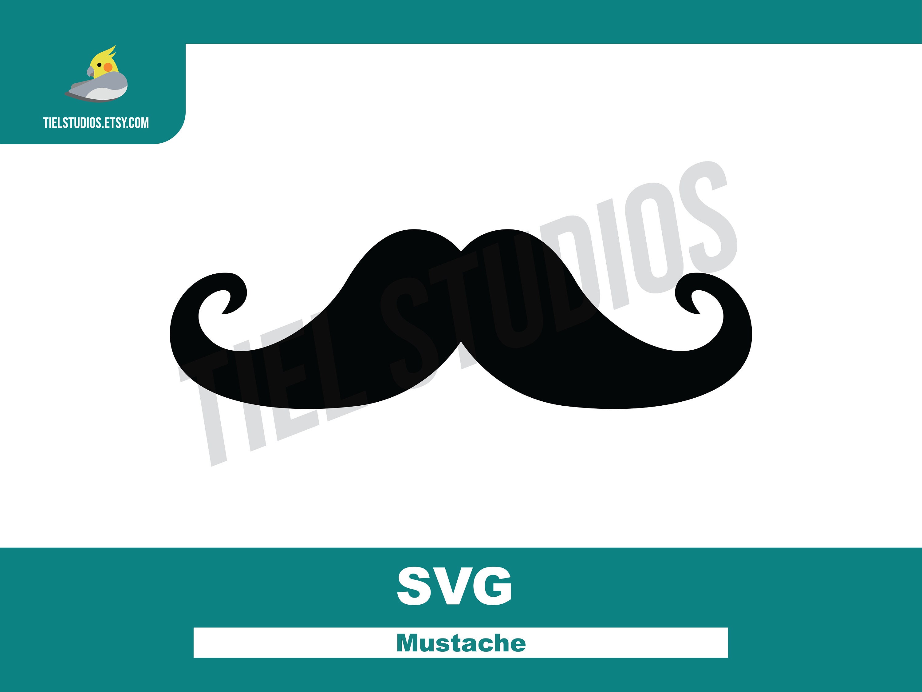 Bigote SVG para Cricut / svg / png / jpg / eps / DESCARGA INSTANTE ...