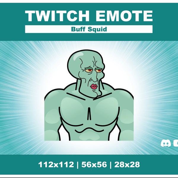 Squid Emote - Etsy