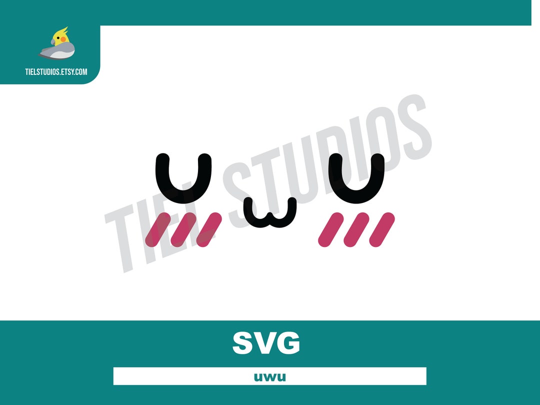 Uwu SVG for Cricut Svg Png Jpg Eps - Etsy Australia
