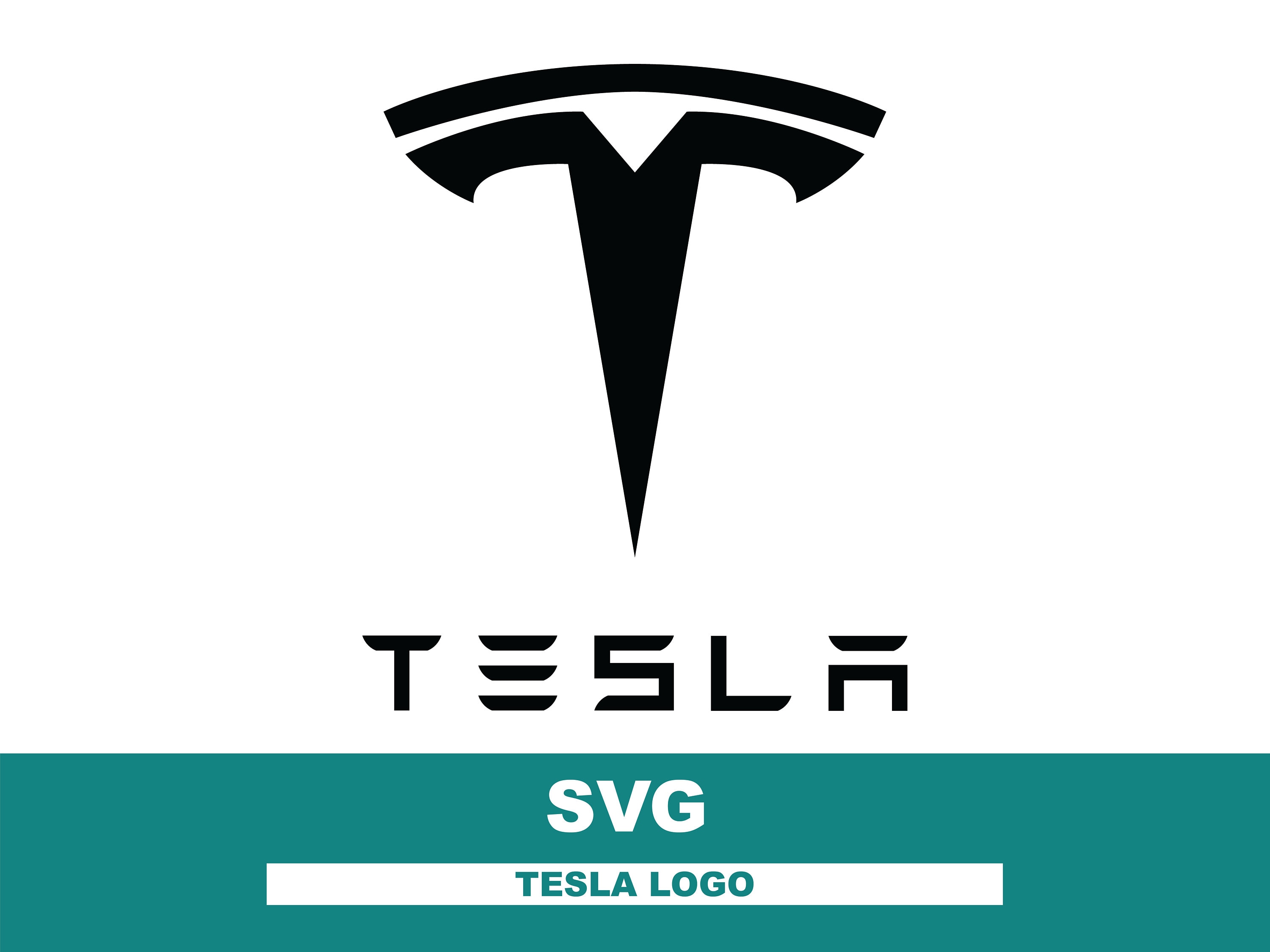 TESLA Decal SVG for Cricut svg png jpg eps - Etsy Portugal