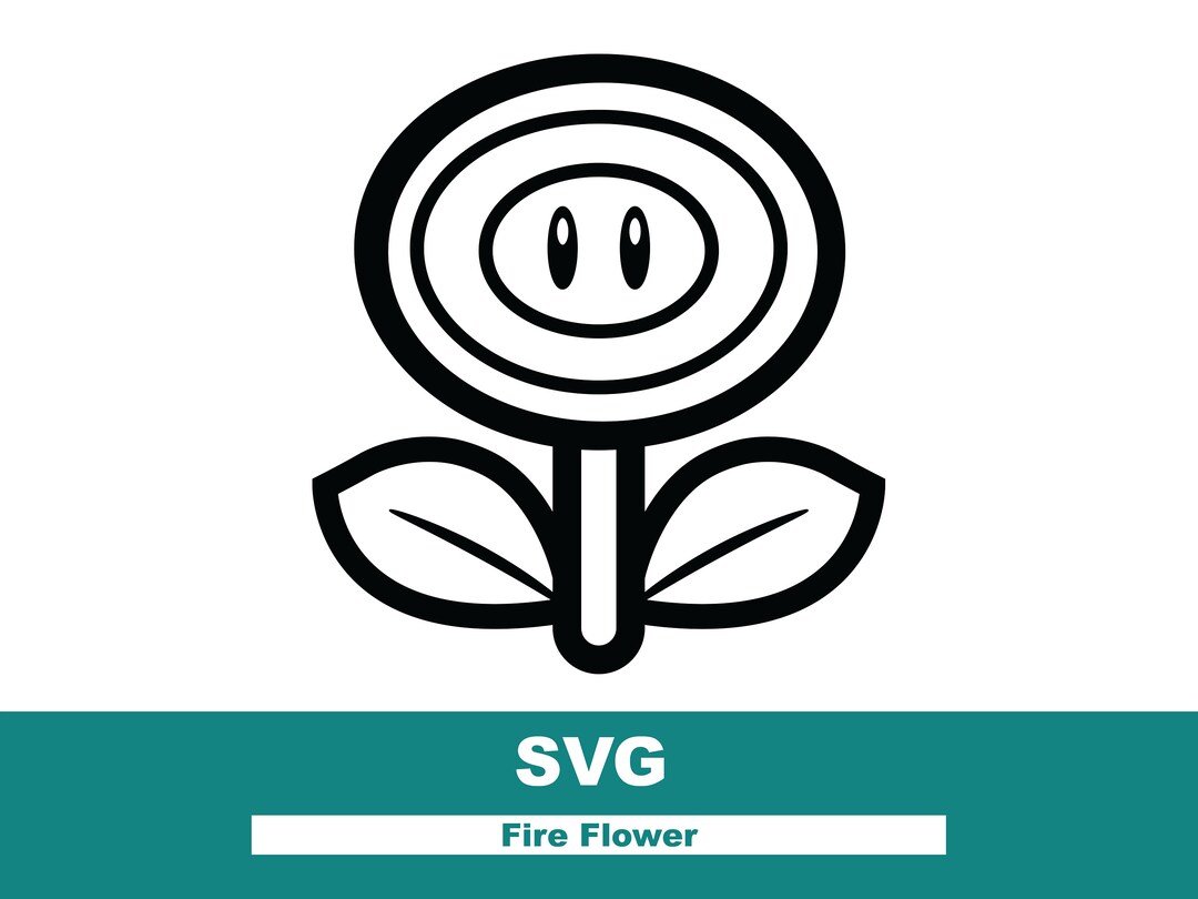 Fire Flower SVG for Cricut Svg Png Jpg Eps - Etsy Australia