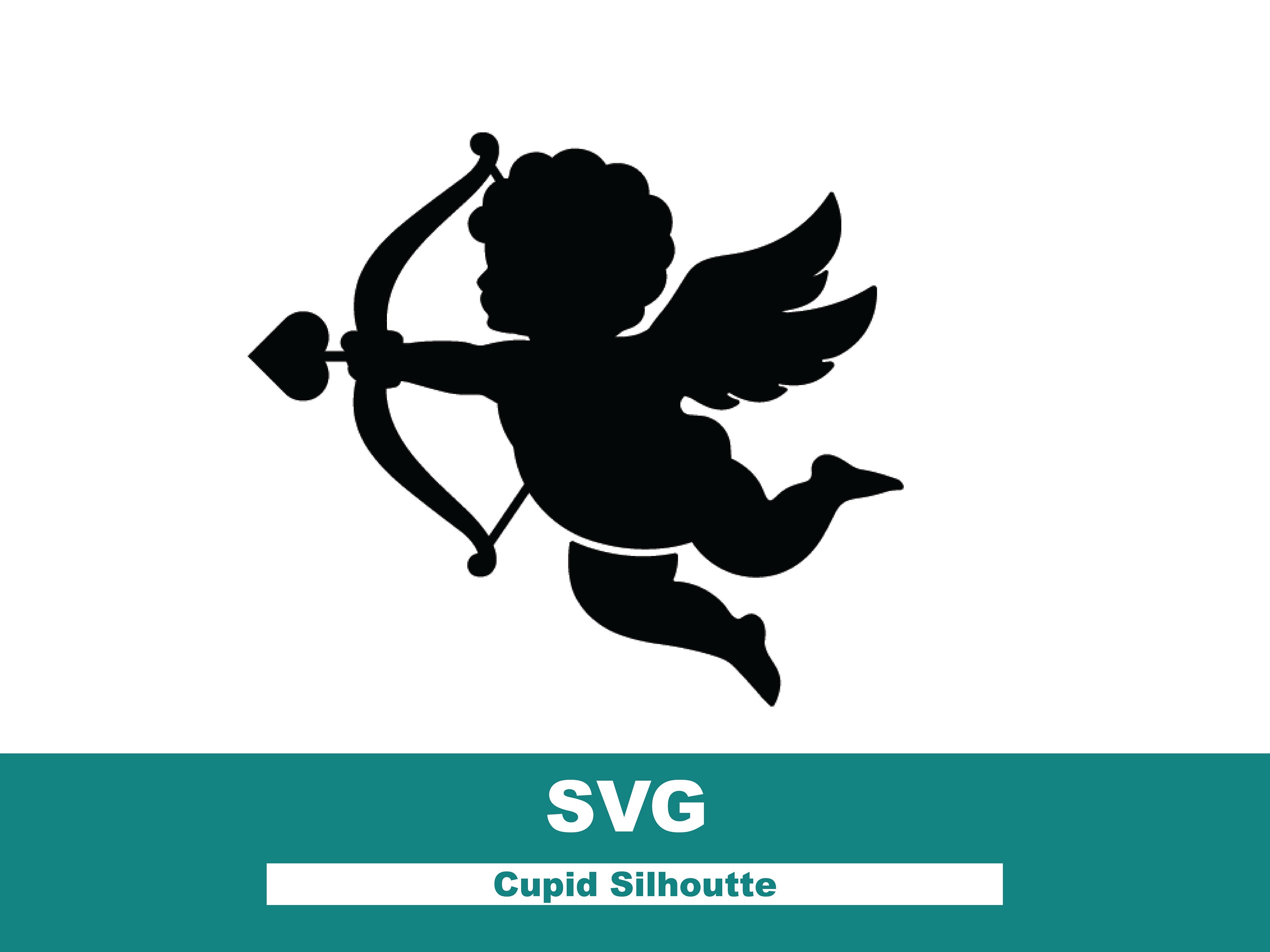 CUPID Silhouette for Cricut Svg Png Jpg Eps - Etsy