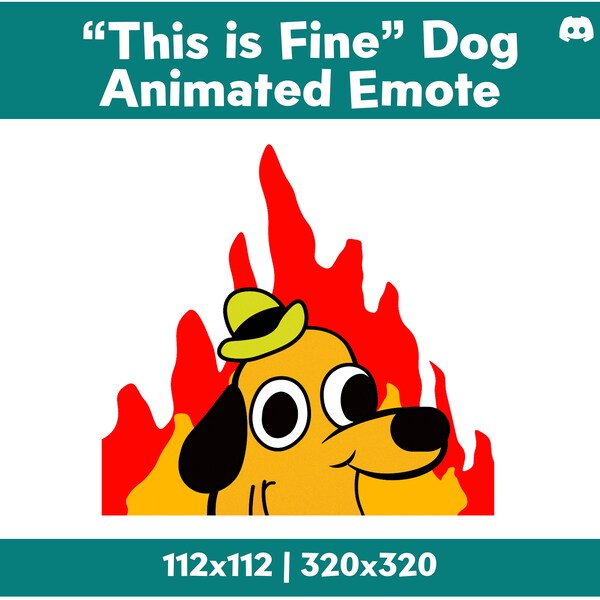 Dog Discord Sticker - Etsy