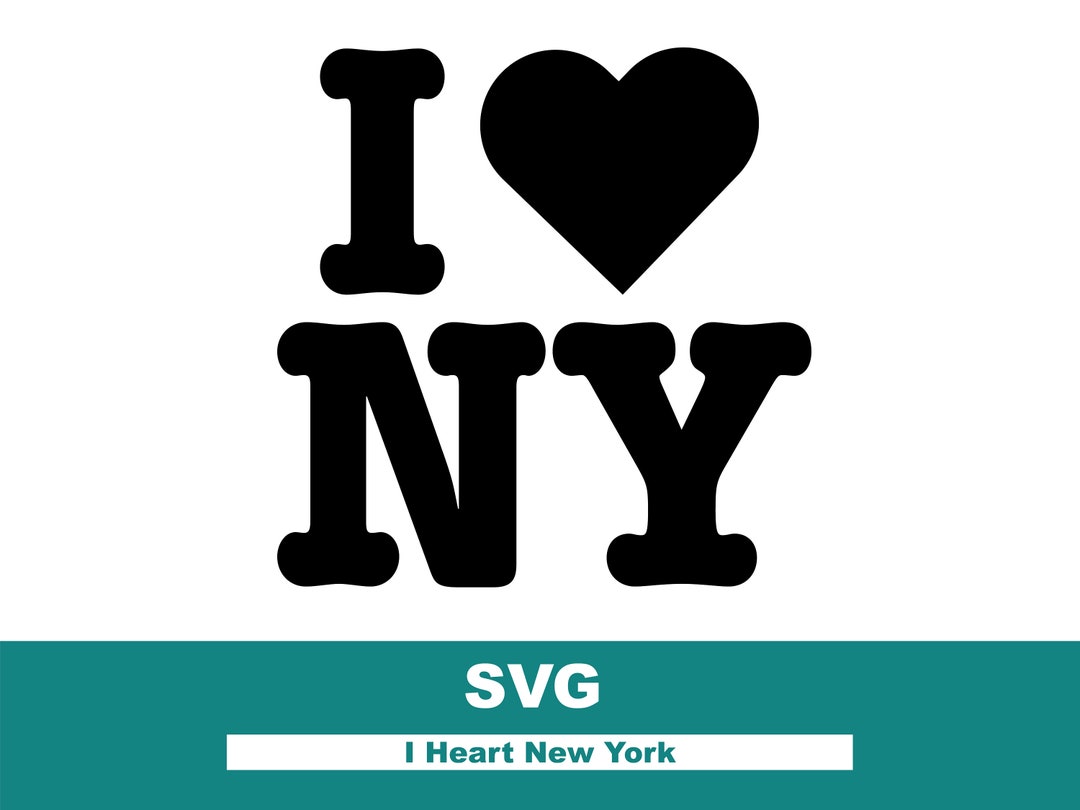 I Heart New York SVG for Cricut Svg Png Jpg Eps - Etsy