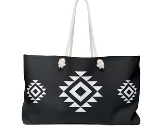 Brown & Multicolored Aztec Tote Aztec Inspired Tote Aztec Inspired Bag ...
