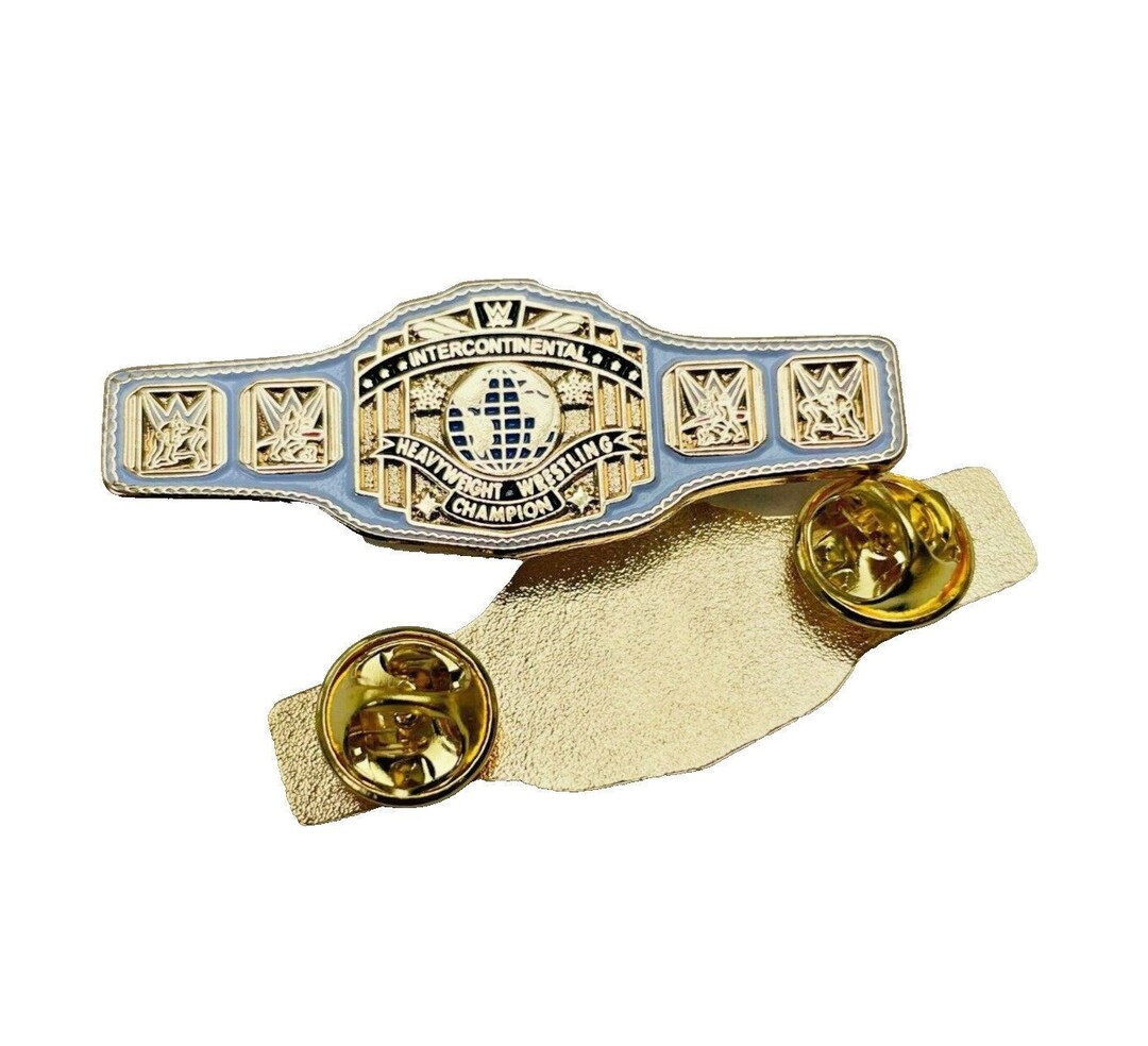 Intercontinental Heavyweight Championship Belt Enamel Pin Badge, Hulk ...