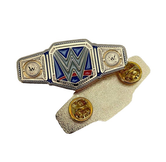 WWE Universal Championship Wrestling Belt Pin Badge, … - Gem